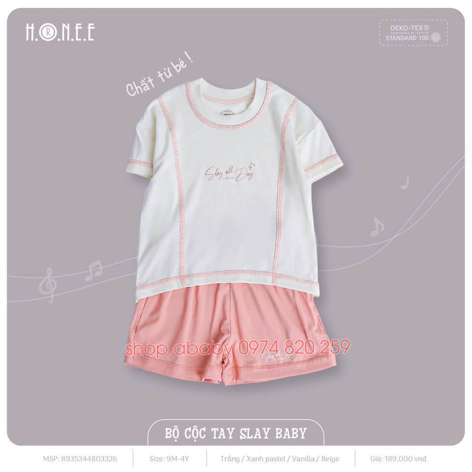 Bộ cộc tay Slay Hrnee | Quần áo xuân hè 2025