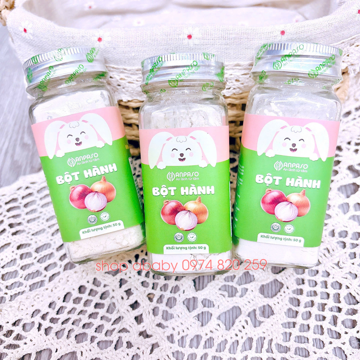 Bột hành Anpaso 50g | Dầu ăn,nước mắm,gia vị