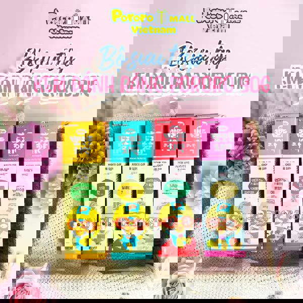 Kem đánh răng Pororo 90g (3y+) | Bàn chải, kem đánh răng