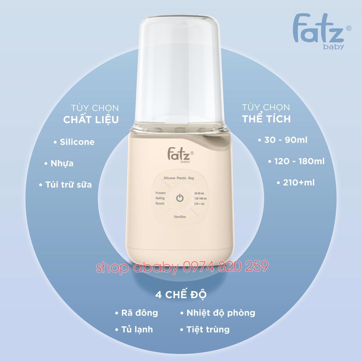 Máy hâm sữa và tiệt trùng điện tử Fatz Mono 11 FB3009TN | Máy tiệt ...