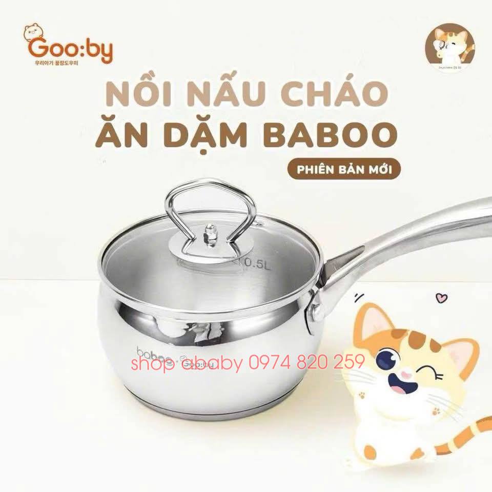 Nồi nấu đồ ăn dặm inox 304 Gooby | Chế biến ,nấu đồ ăn