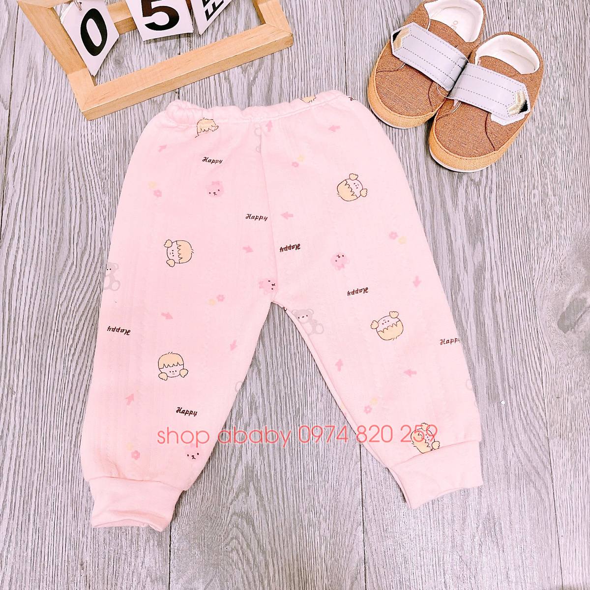 Quần xốp màu 31668 | Quần áo thu đông 2024