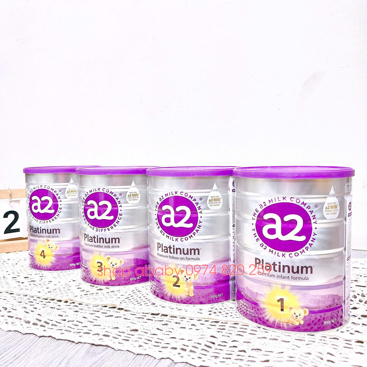 Sữa a2 Platinum 900g | Sữa phát triển toàn diện