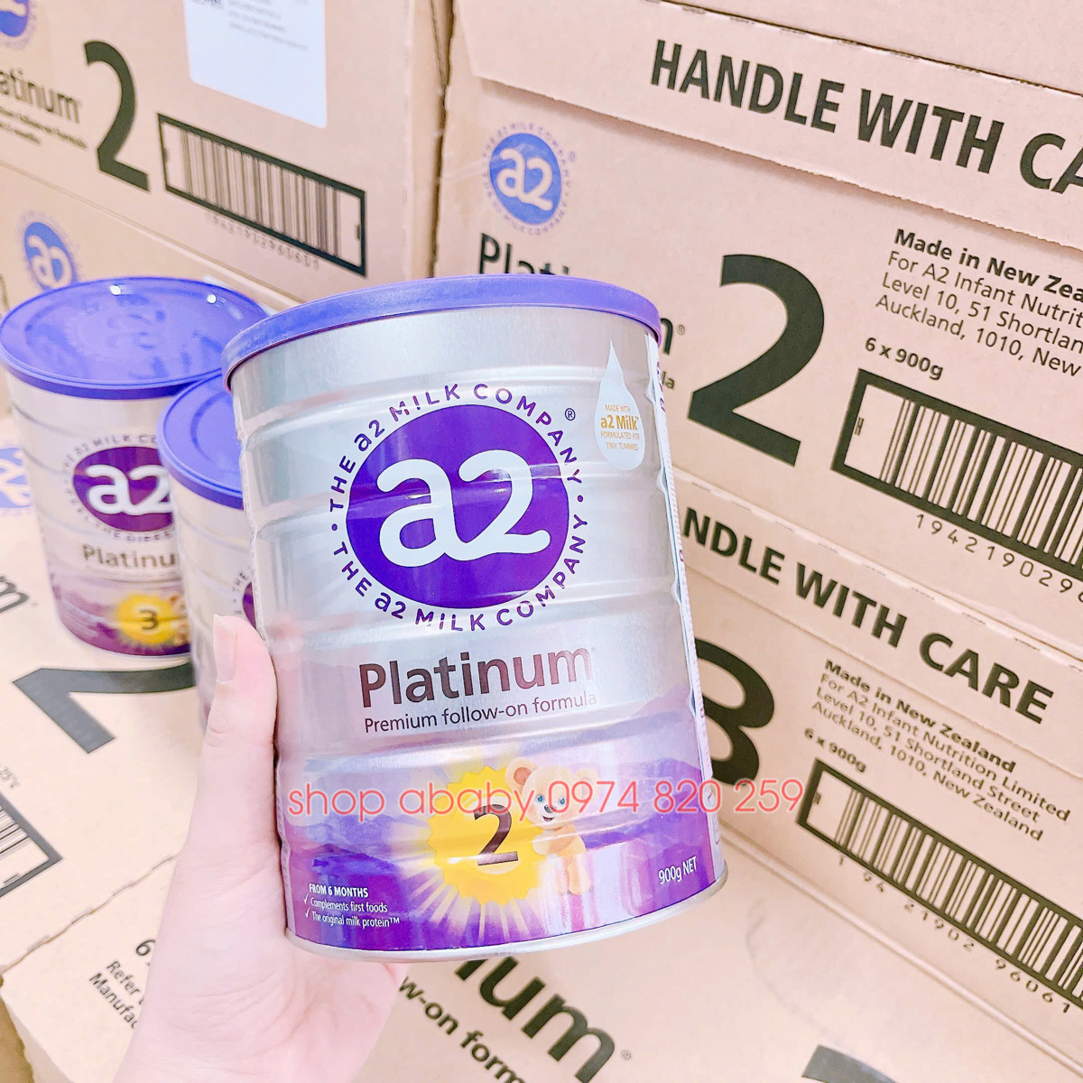 Sữa a2 Platinum 900g | Sữa phát triển toàn diện