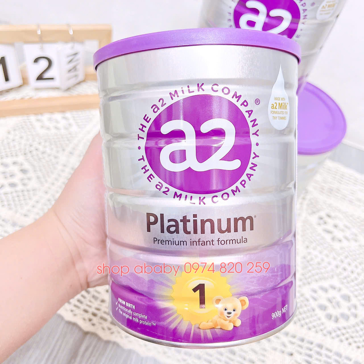 Sữa a2 Platinum 900g | Sữa phát triển toàn diện