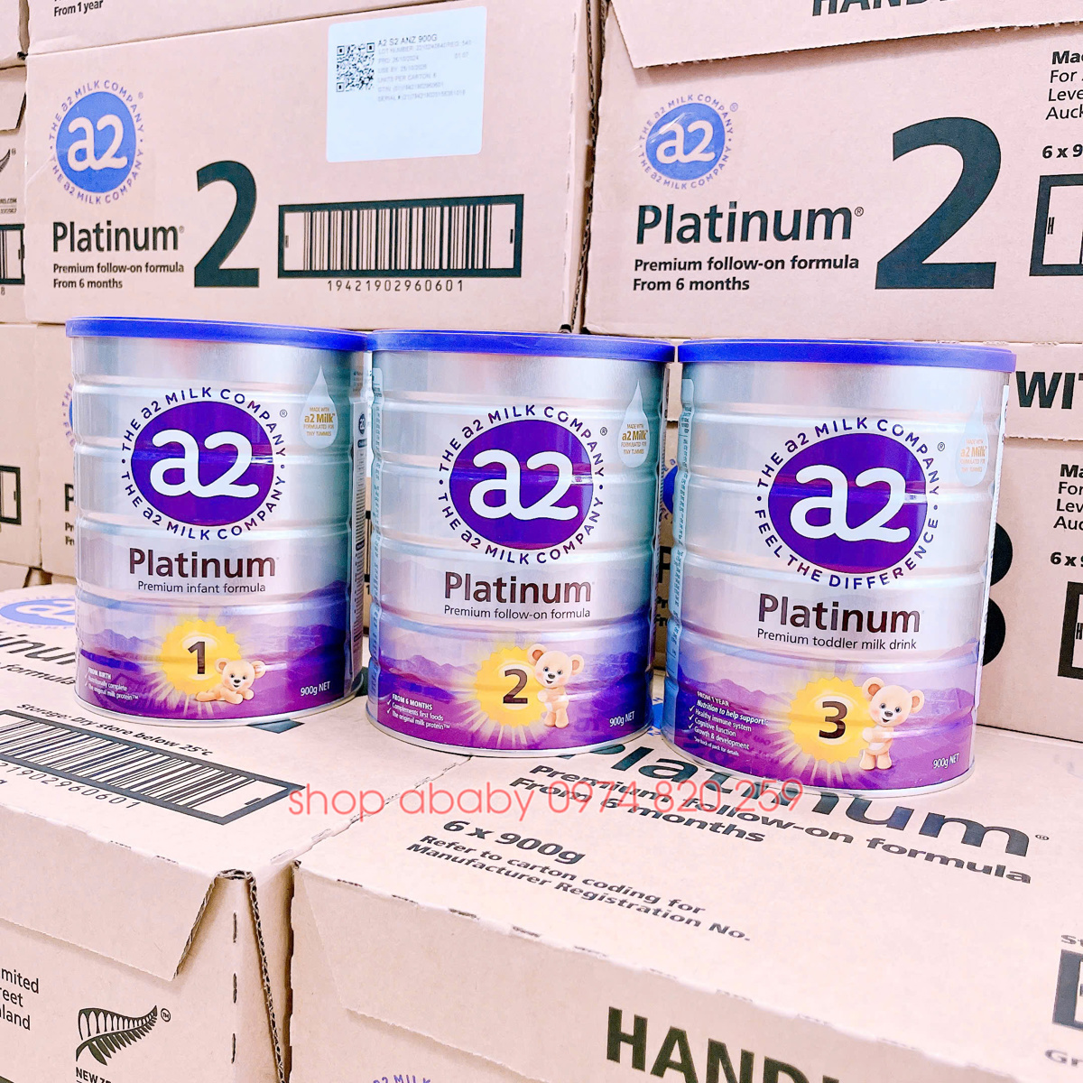 Sữa a2 Platinum 900g | Sữa phát triển toàn diện