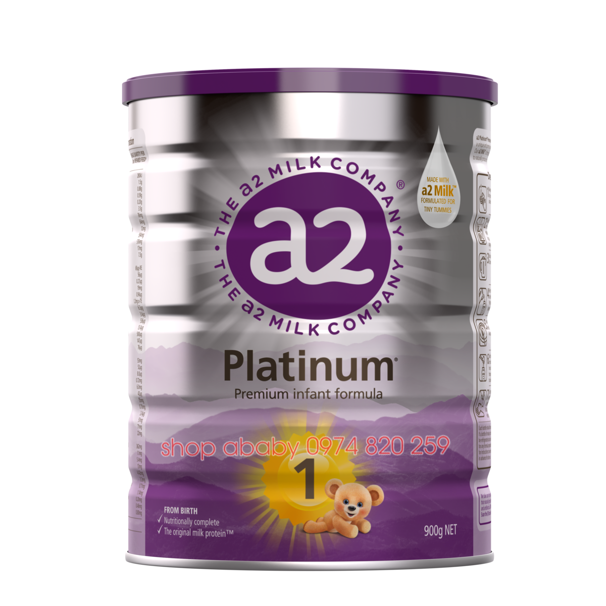 Sữa a2 Platinum 900g | Sữa phát triển toàn diện