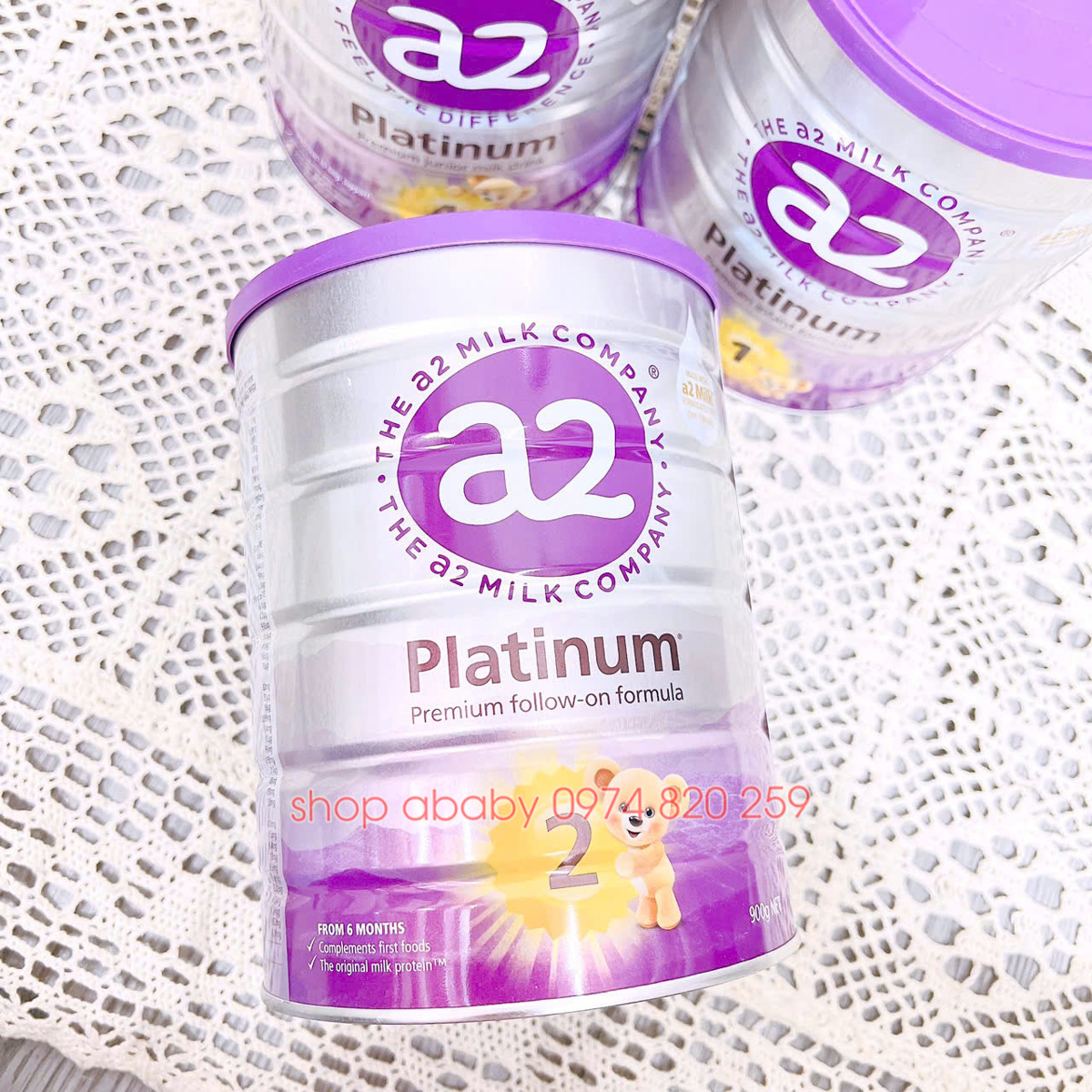 Sữa a2 Platinum 900g | Sữa phát triển toàn diện