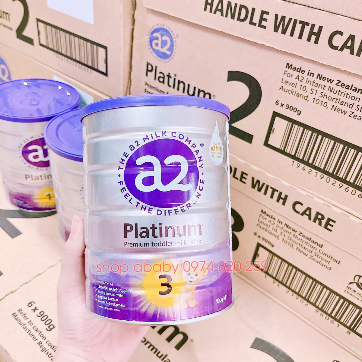 Sữa a2 Platinum 900g | Sữa phát triển toàn diện