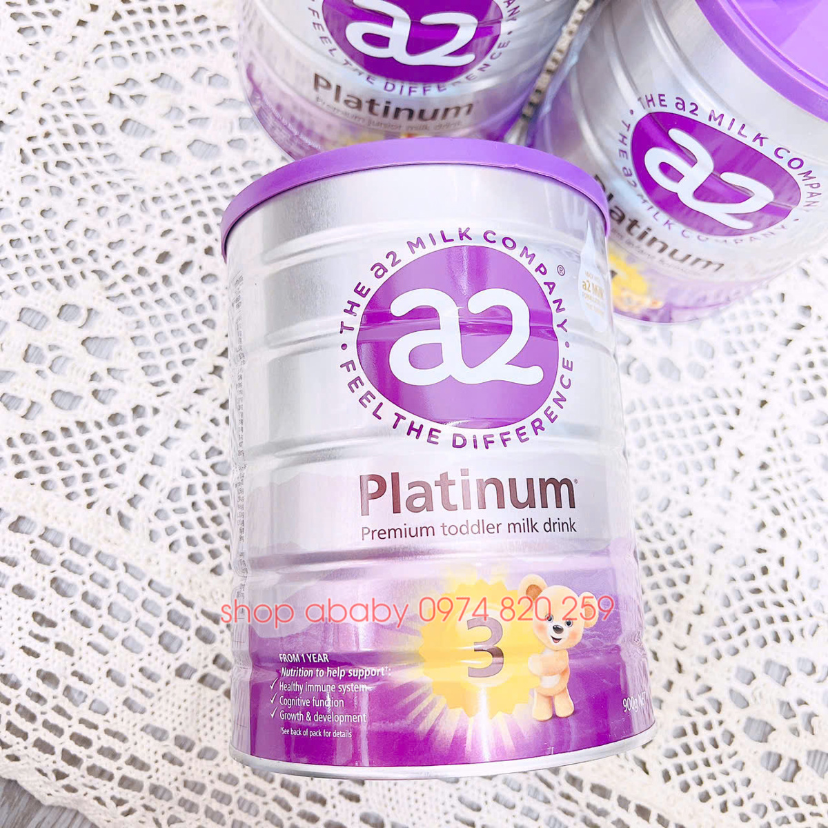 Sữa a2 Platinum 900g | Sữa phát triển toàn diện