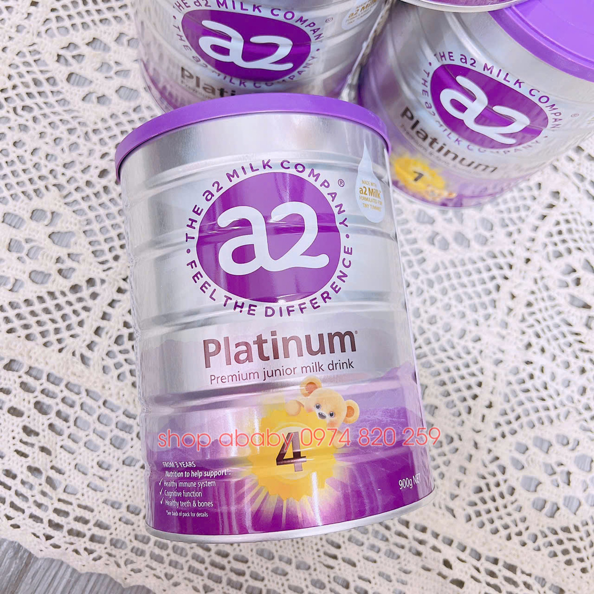 Sữa a2 Platinum 900g | Sữa phát triển toàn diện