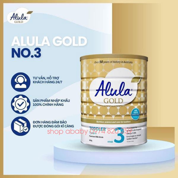 Sữa Alula Gold 900g | Sữa tiêu hóa, tăng miễn dịch