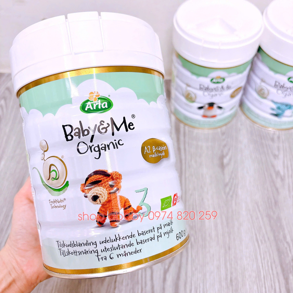 Sữa Arla Baby&Me A2 Organic 600g | Sữa tiêu hóa, tăng miễn dịch