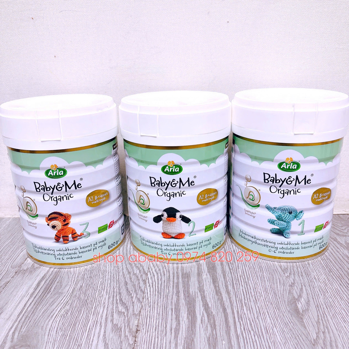 Sữa Arla Baby&Me A2 Organic 600g | Sữa tiêu hóa, tăng miễn dịch