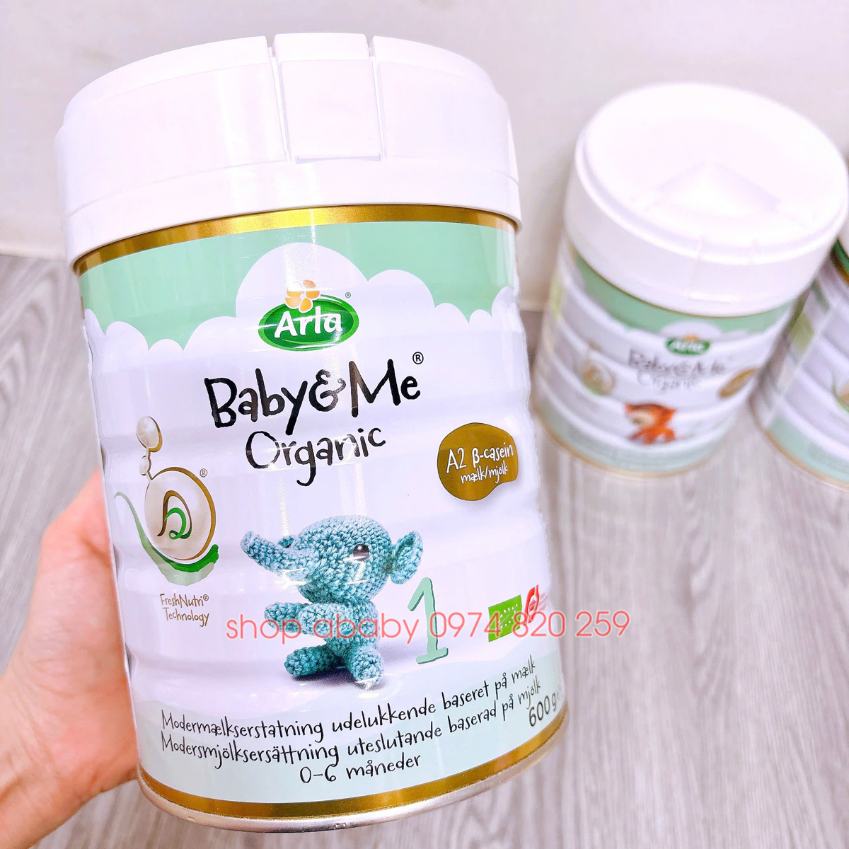 Sữa Arla Baby&Me A2 Organic 600g | Sữa tiêu hóa, tăng miễn dịch