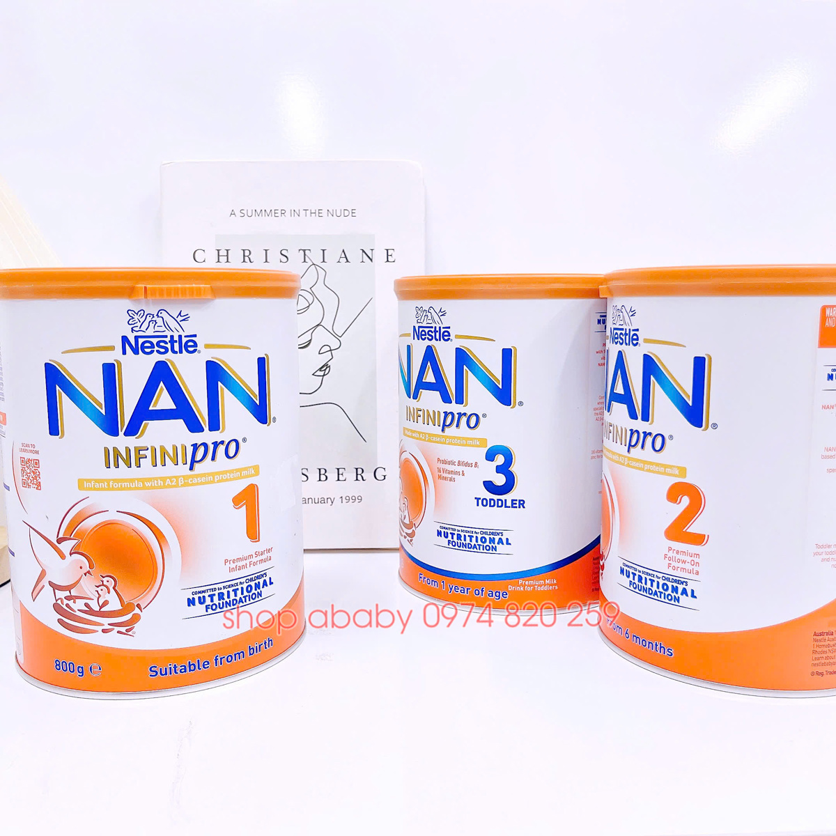 Sữa Nan A2 Úc 800g | Sữa tiêu hóa, tăng miễn dịch