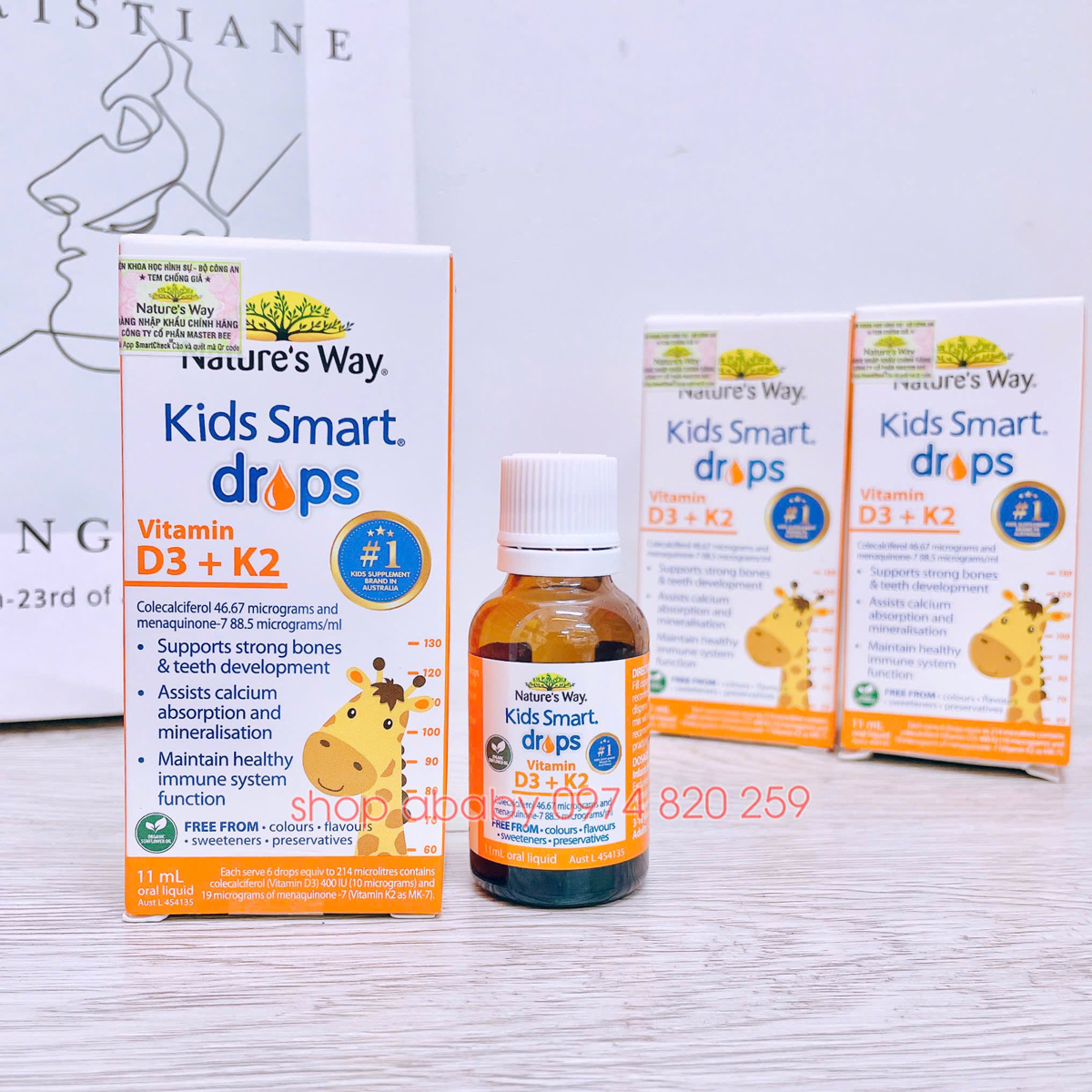 Vitamin D3K2 Organic Nature's Way (0m+) | shop ababy - Cửa hàng cho mẹ ...
