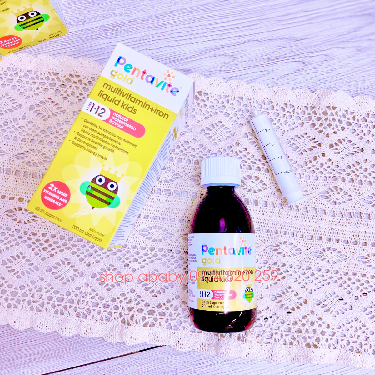 Vitamin tổng hợp và sắt Pentavite (1-12y) | shop ababy - Cửa hàng cho ...