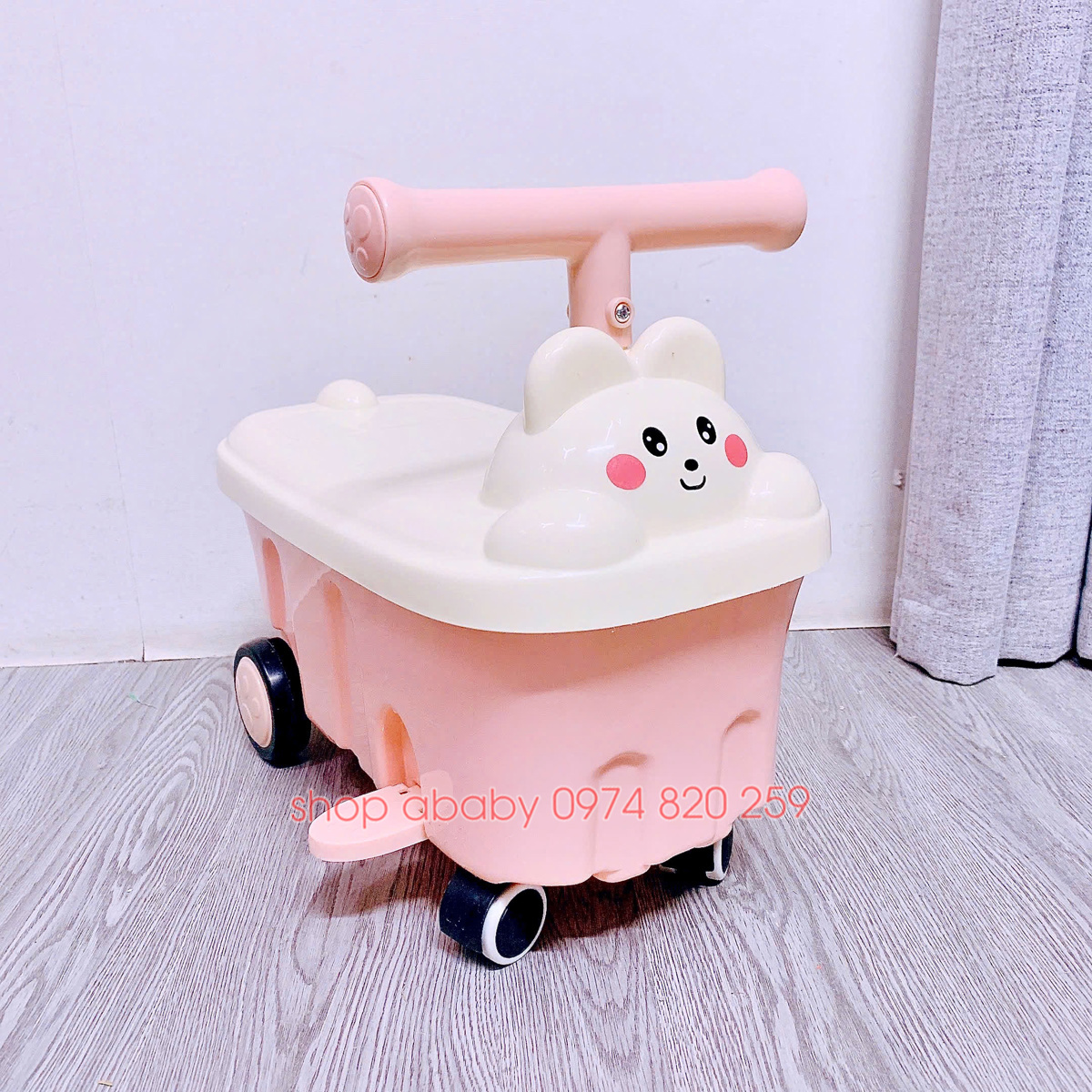 Xe chòi kiêm thùng đựng đồ 2688 | Xe đẩy, xe tập đi, xe chòi, xe điện