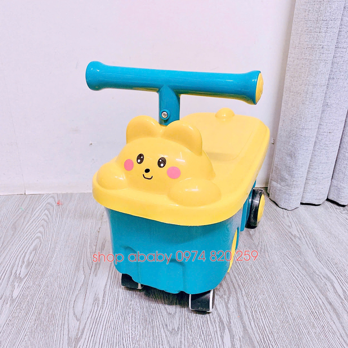 Xe chòi kiêm thùng đựng đồ 2688 | Xe đẩy, xe tập đi, xe chòi, xe điện