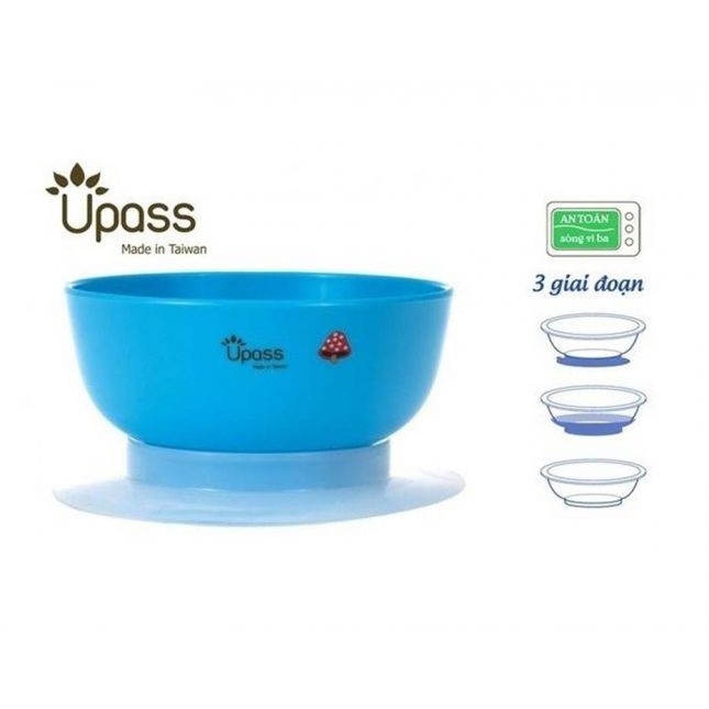 Bát ăn dặm UPASS UP5023 chống đổ 3 giai đoạn (loại nhỏ) | Bát, khay tập ăn